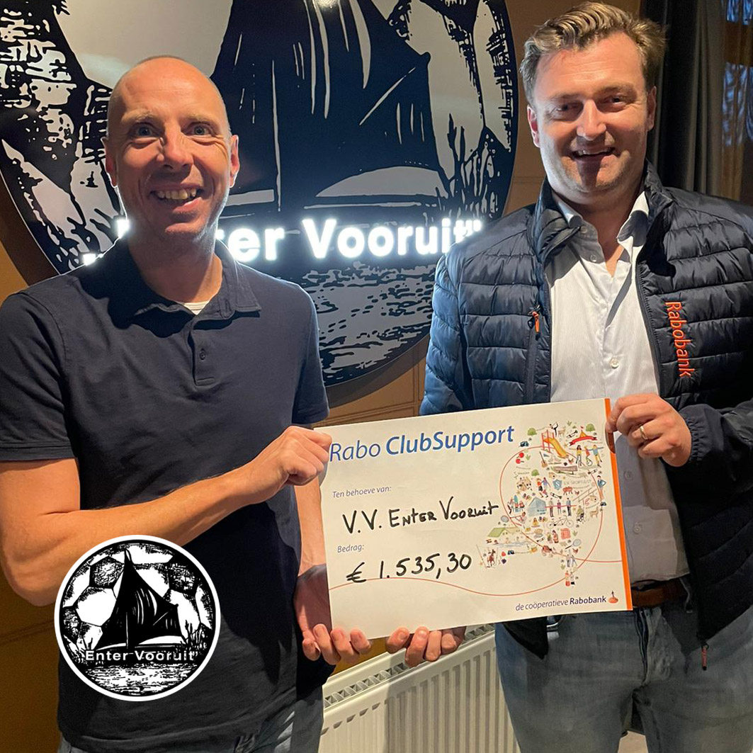 Rabo Club Support: € 1535,30 voor EV.