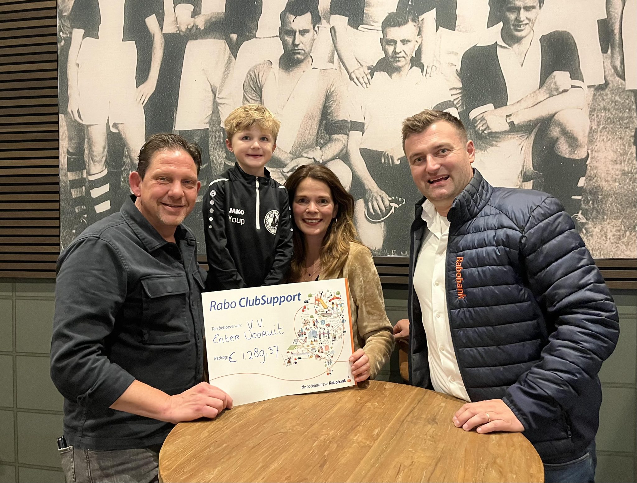 Rabo Club Support: € 1289,37 voor EV